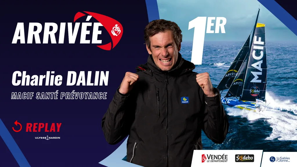Charlie Dalin, vainqueur du Vendée Globe 2024 | Vendée Globe