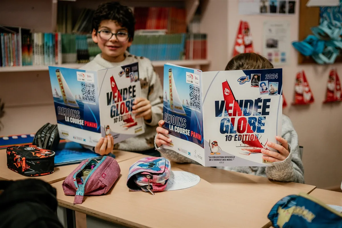 The Vendée Globe at schools in France: “Such a wealth of learning ...