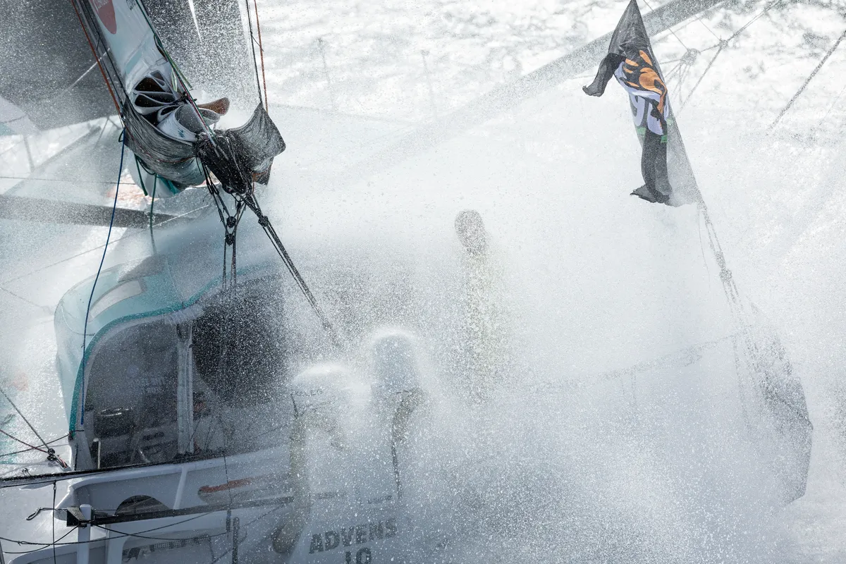 Sam Goodchild steals lead off Portugal | Vendée Globe